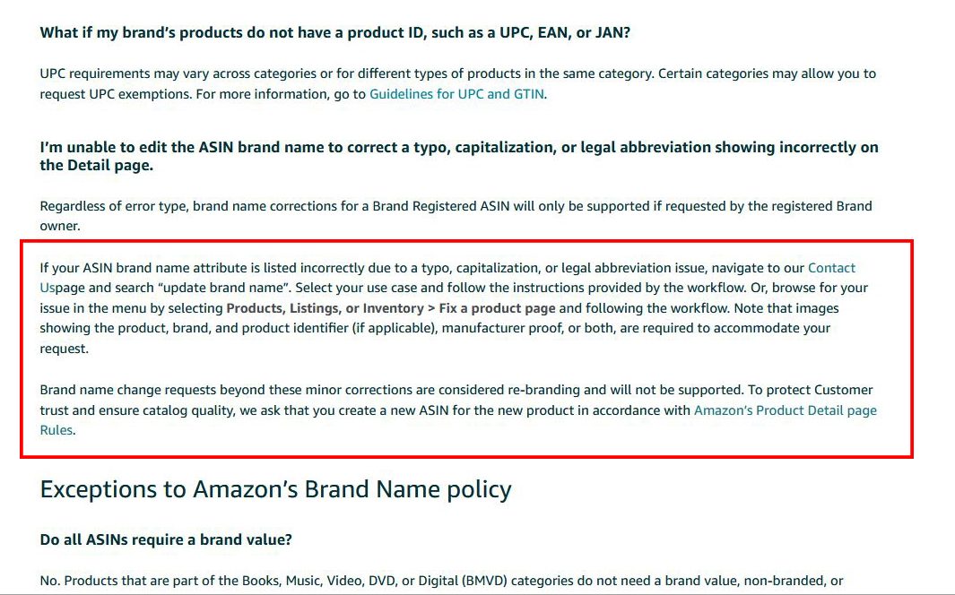How To Change/fix A Brand Name On Amazon In 2023 | Chris Turton Ecommerce